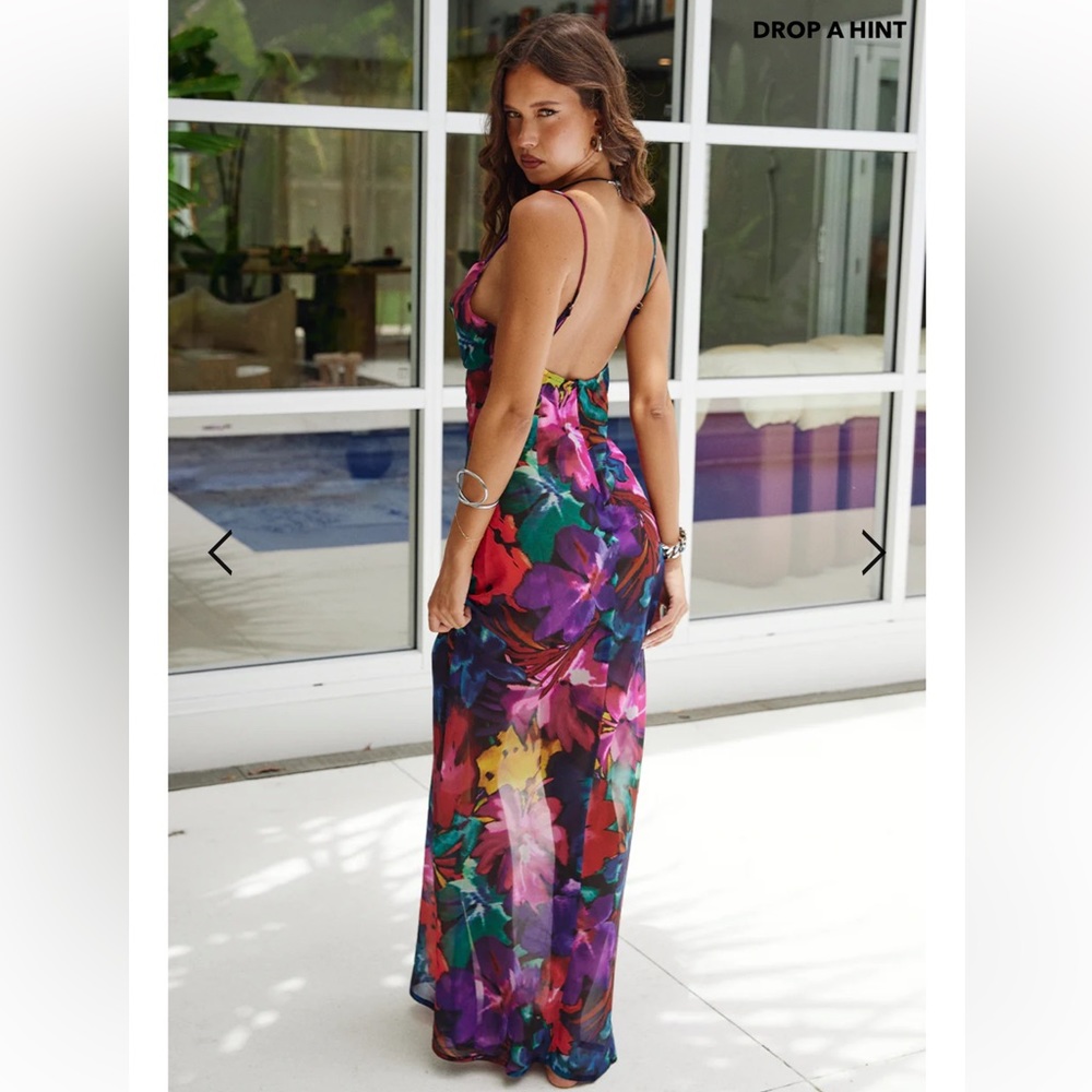 Bad Romance Sheer Dress- Runaway The Label - Gem